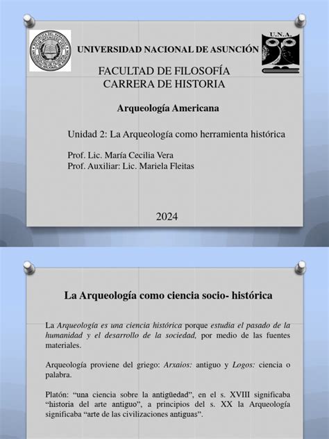 Unidad 2 Arqueologia Americana Pdf Arqueología Conocimiento