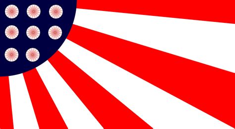 Alternate Pacific States Of Japan Flag Rvexillology