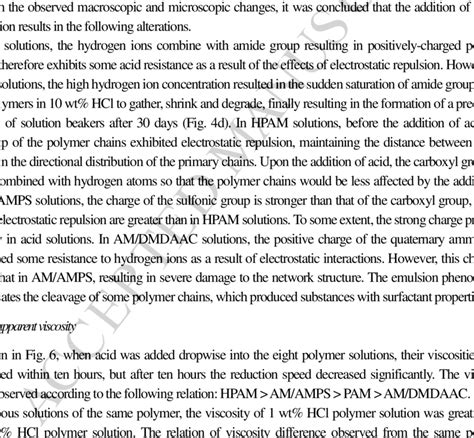 The Microscopic Phenomena Sem Of Polymer Aqueous Solutions In 1 Wt