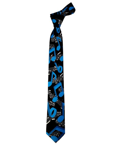 Ms 02 Music Notes Novelty Tie