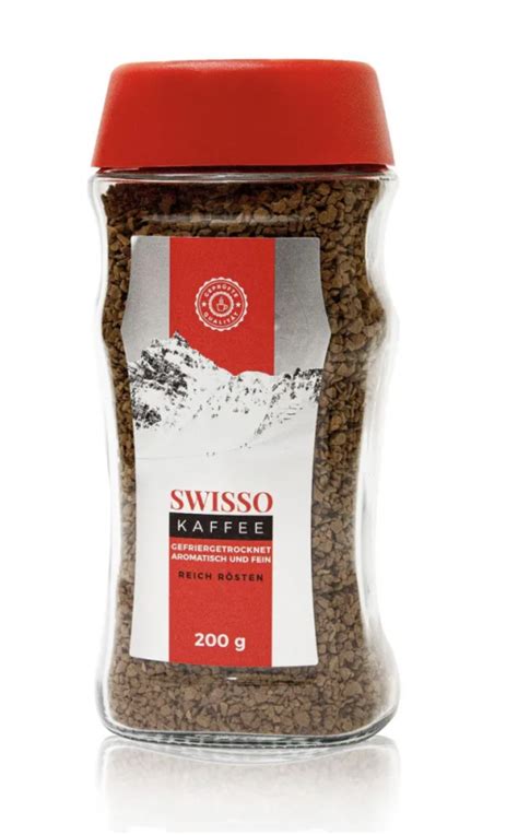 Каталог Кофе растворимый Swisso Kaffee Reich Rosten, 200г. стеклянная ...