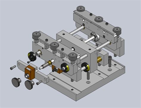 装夹夹具设计模型 SOLIDWORKS 2010 模型图纸下载 懒石网