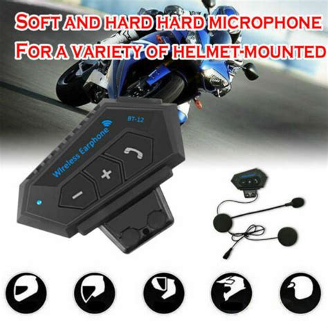 Bt12 Csr8635 Bluetooth V40edr For Motorcycle Helmet Intercom Motor