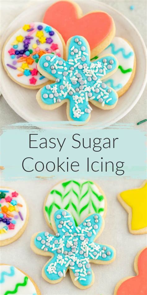 How To Make Sugar Cookie Icing Best Sugar Cookie Icing That Hardens Artofit
