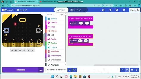 Como Programar En Makecode Microbit Leccion 2 Musica Led Y Radio Youtube