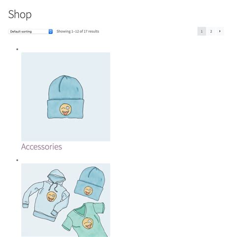 Display Woocommerce Categories Subcategories And Products In Separate