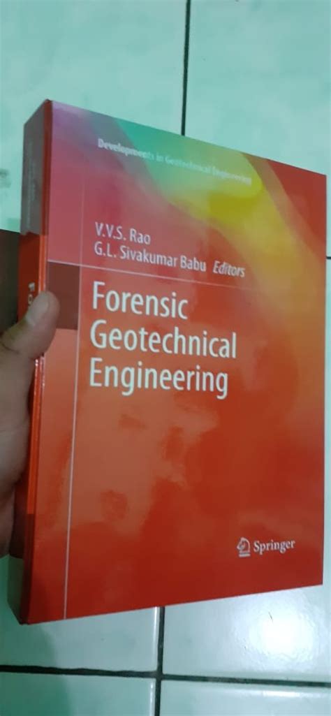 Jual Forensic Geotechnical Engineering Developments In Geotechnical