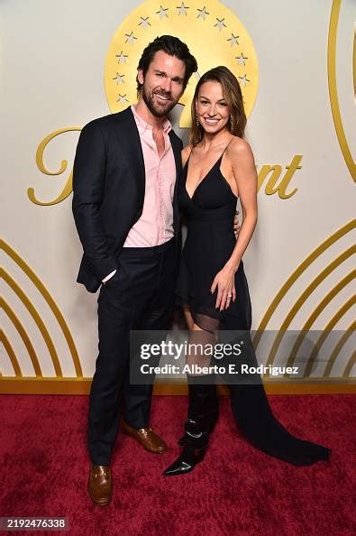 Kevin Mcgarry And Kayla Wallace Attend The Paramount Golden Globe