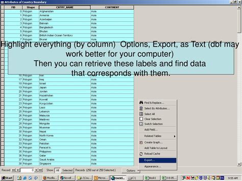 Ppt Importing Your Own Data To Display In Gis Powerpoint Presentation Id