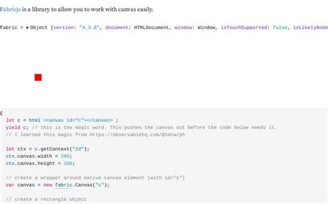 Hello Fabric Js Andrew Wooldridge Observable