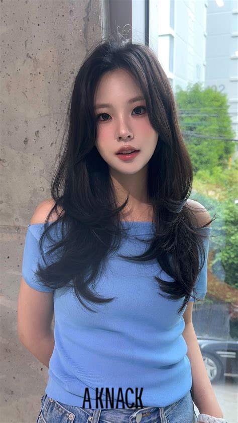 어낵툴 김민영 레이어드펌 하이레이어드컷 염색 📌시그니처 롱~ 미디움 레이어드펌 레이어드c컬 허그펌 미디움 ~롱 레이어드 디자인 층층이 쌓이는 볼륨과 레이어로