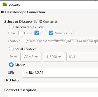 IIO Oscilloscope System Level Documentation Documentation