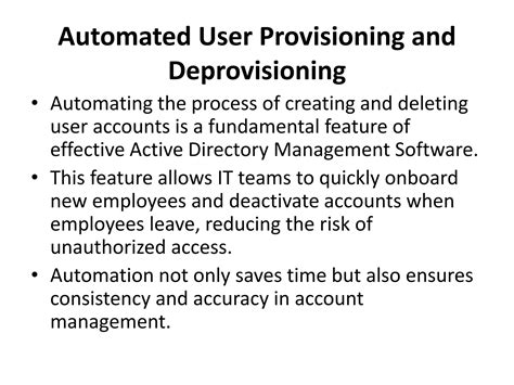 5 Essential Features Of Active Directory Management Software For Modern It Teams Pptx