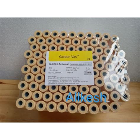Jual Tabung Gel Clot Activator Tabung Prp Tabung Sst Shopee Indonesia