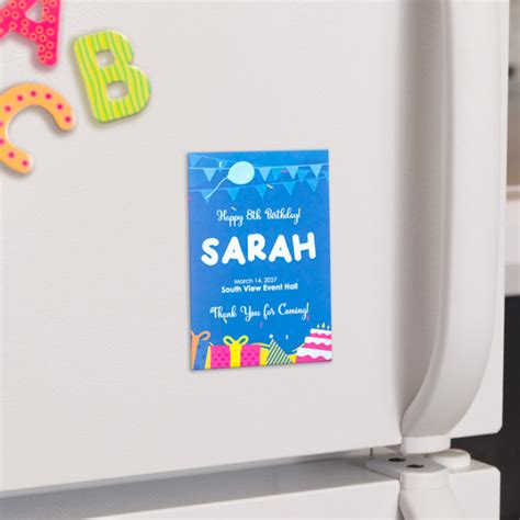 Custom Rectangle Magnets Magnets 24hourwristbands Com