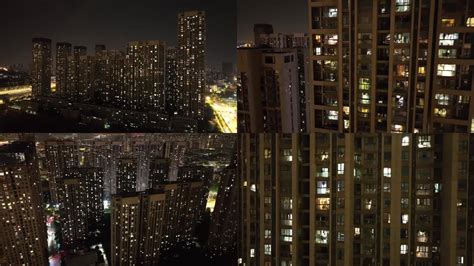 万家灯火3840x2160高清视频素材下载编号24230364实拍视频光厂vj师网