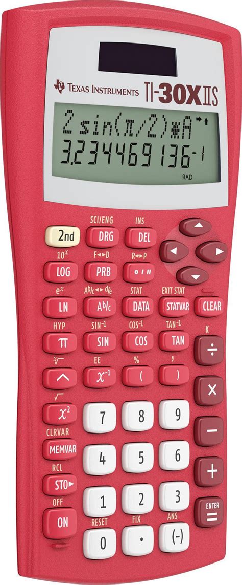 Texas Instruments® Ti 30xiis™ Scientific Calculator Red — Underwood