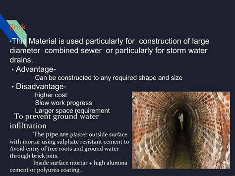 Sewer Material 2 1pptxlolpkmiinil Pptx
