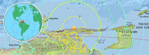 Very Strong M73 Earthquake Hits Venezuela At Intermediate Depth The