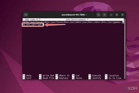 How To Set Environment Variables In Ubuntu