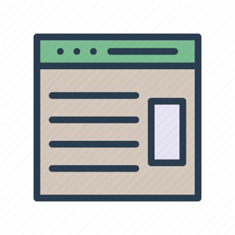 Browser Internet Online Webpage Window Icon