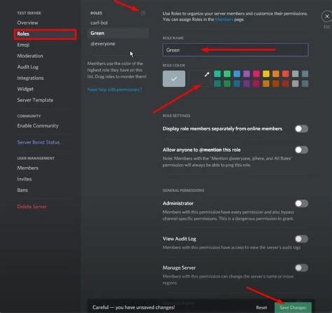 How To Add Color Roles In Discord With Carl Bot Enjoytechlife