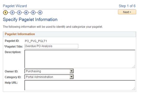 Creating A New Pivot Grid Pagelet Using The Pagelet Wizard