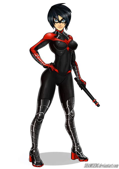 Nightwing Girl By Shamserg On Deviantart