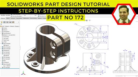 SolidWorks Part Design Tutorial Advanced Techniques And Tips YouTube
