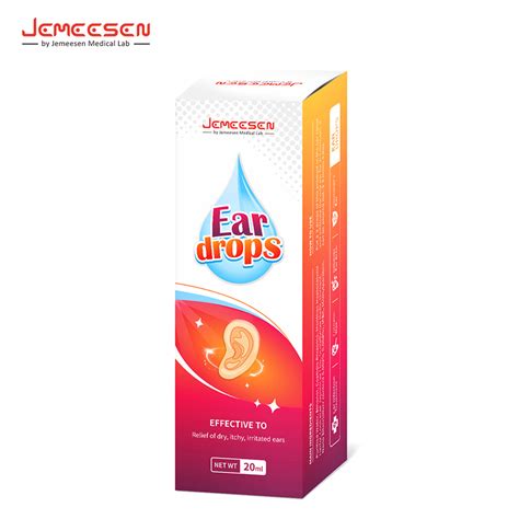 Jm Antibacterial Ear Solution Coptidis Extract Fights Infection Eases