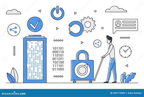 Web Server Performance Stock Vector Illustration Of Process 266715589