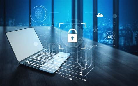 Ai Cybersecurity System Using Biometric Authentication And Privacy Control Vouch Stock