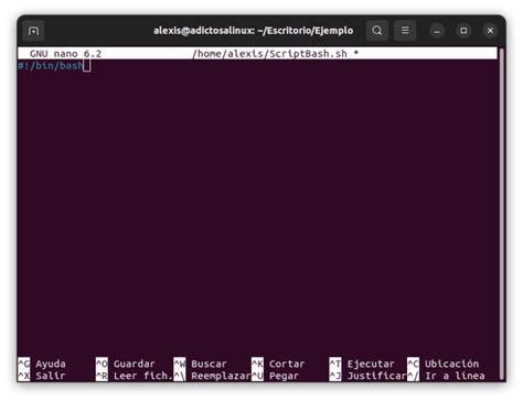 Introducción a los Scripts Bash en Linux Crea tu Primer Script