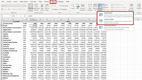 How To Freeze Specific Rows In Excel Spreadcheaters