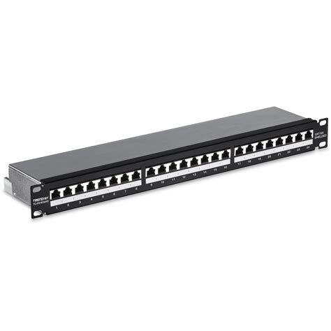 Transource Trendnet 24 Port Cat6a Shielded 1u Patch Panel 19 1u