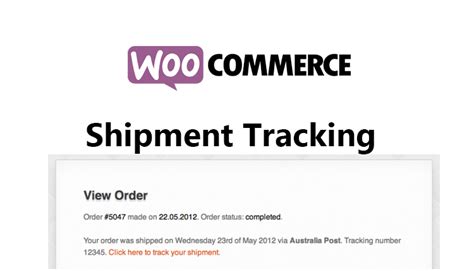 WooCommerce Shipment Tracking Extension WordPress Plugin Gplplace