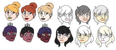 character face concepts part 3 by imimaginative on deviantart