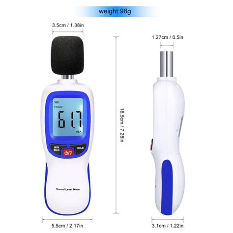 Sound Level Meter DB Accuracy Noise Measuring Instrument For