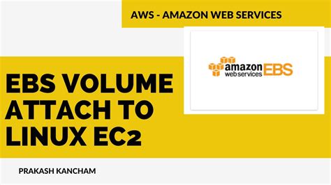 How To Create And Attach Ebs Volumes To Running Linux Ec2 Machines In