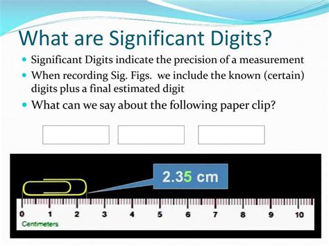 Mastering The Art Of Significant Digits And Measurement A Comprehensive Answer Key