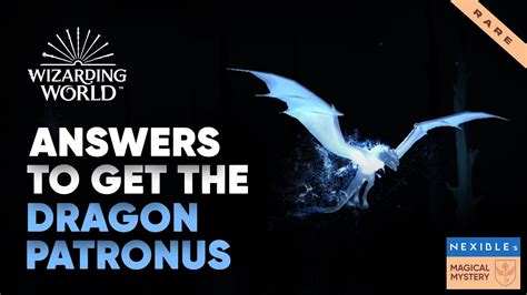 How To Get Dragon Patronus On Wizarding World Pottermore Hogwarts