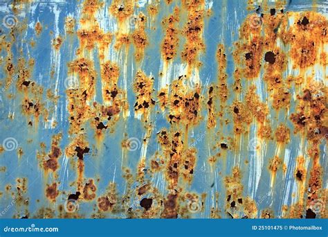 Rust Background Stock Image Image Of Effect Rough Dark 25101475
