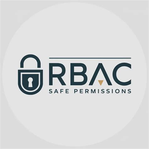 Logo Design For Rbac Secure Permissions Symbol For Technology Industry