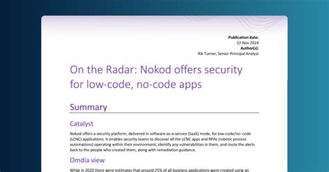 Platform Nokod Security