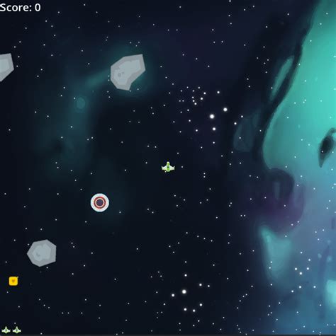 Asteroids Clone By Tundrahawk