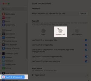 How To Use Touch ID On Your Mac