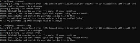Issue Flashing Nordic Thingy 52 Nordic Qanda Nordic Devzone Nordic