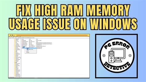 How To Fix High Ram Memory Usage Issue On Windows Resolve Now YouTube