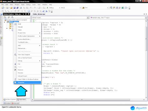 cvblobslib with opencv installation dsynflo