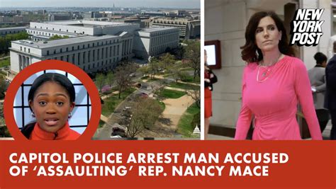 Suspect Accused Of ‘assaulting Rep Nancy Mace Arrested By Capitol